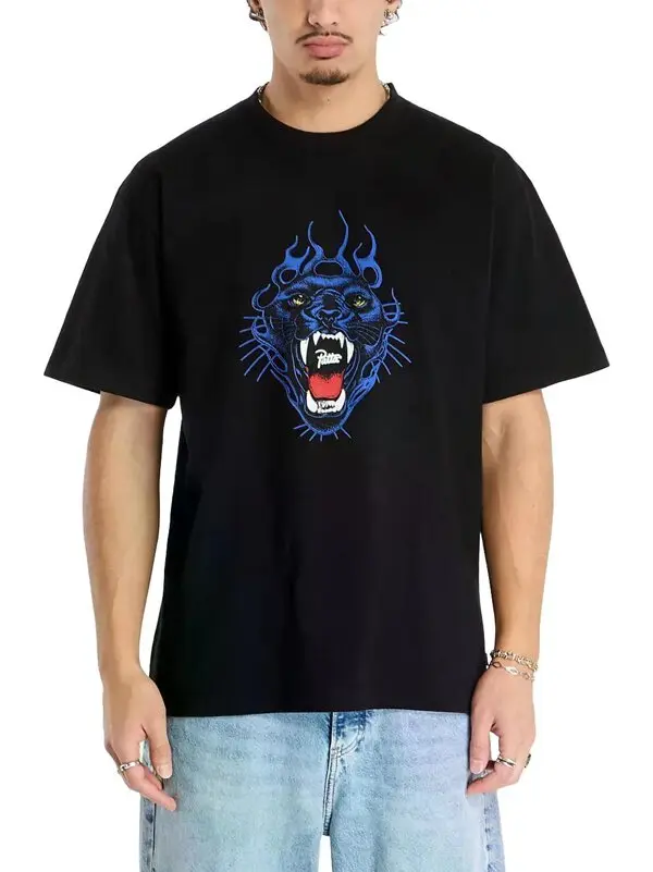 PATTA Fire Panther T-shirt - Black