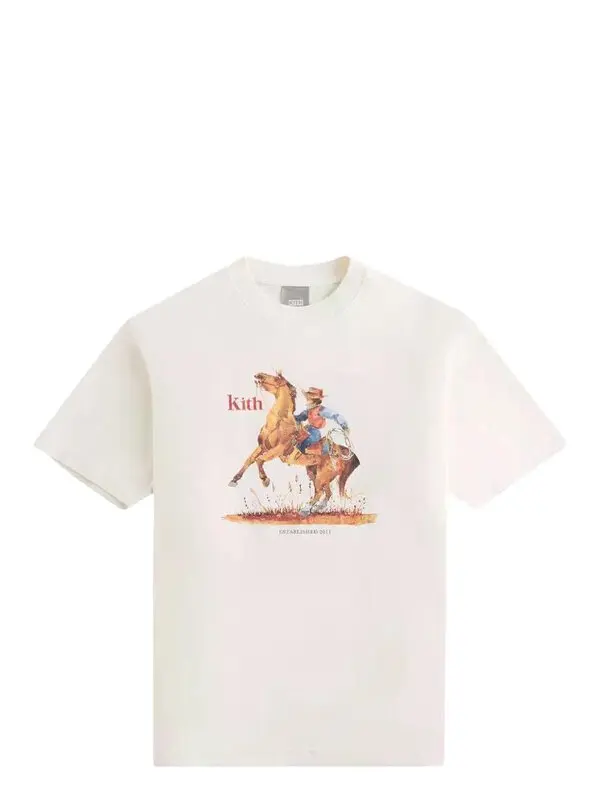 Kith Rodeo Print T-shirt - Neutrals