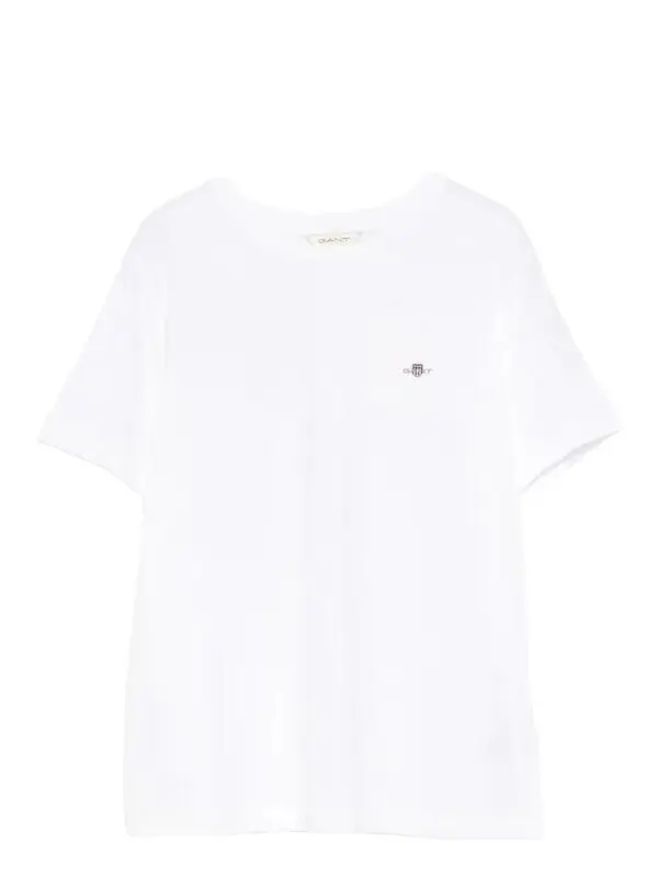 Gant Short-sleeved T-shirt - White