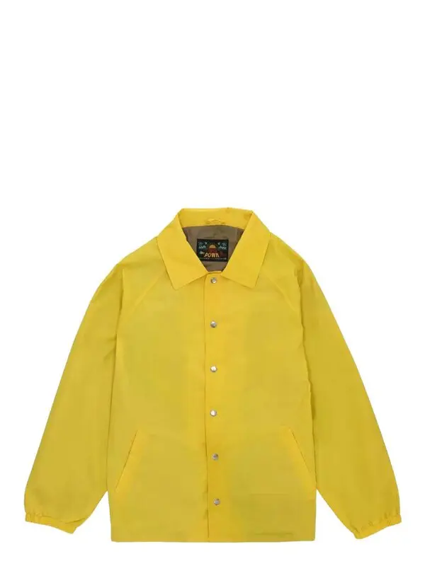 FORTELA Coach Jacket With Press-stud Closure - Yellow