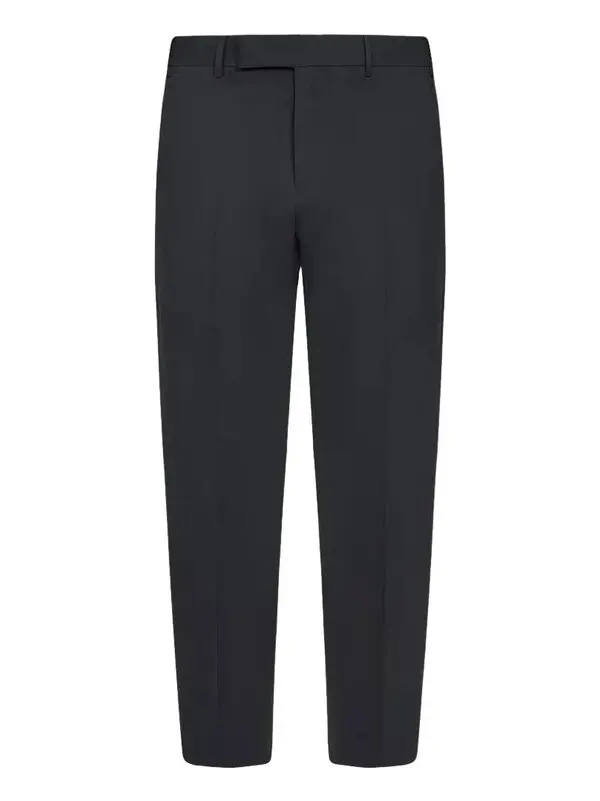 PT TORINO Pleated Tailored Trousers - Black