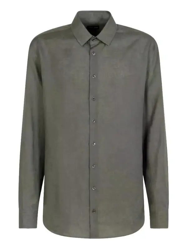 Giorgio Armani Button-up Shirt - Grey
