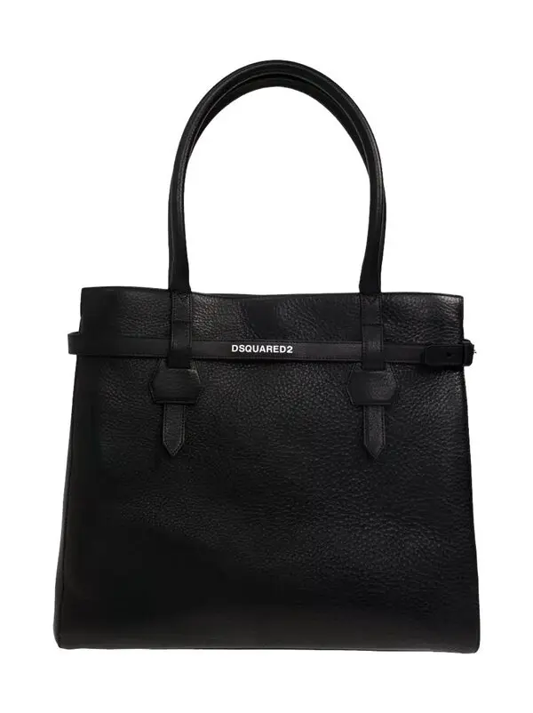 Dsquared2 Leather Tote Bag - Black