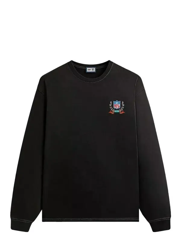 Kith X Nfl ´47 Dolphins Long-sleeve T-shirt - Black