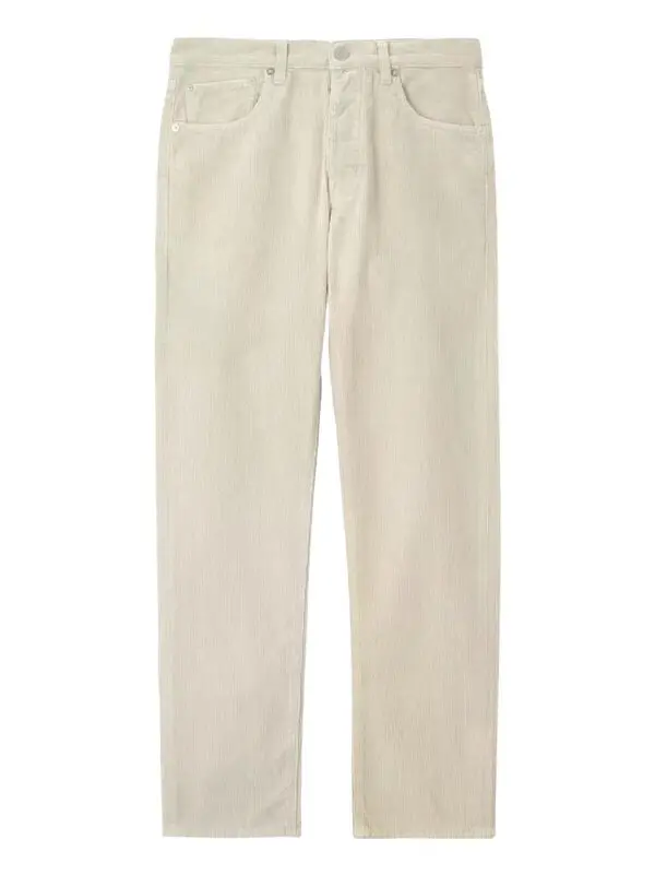 FORTELA Five-pocket Corduroy Trousers - Neutrals
