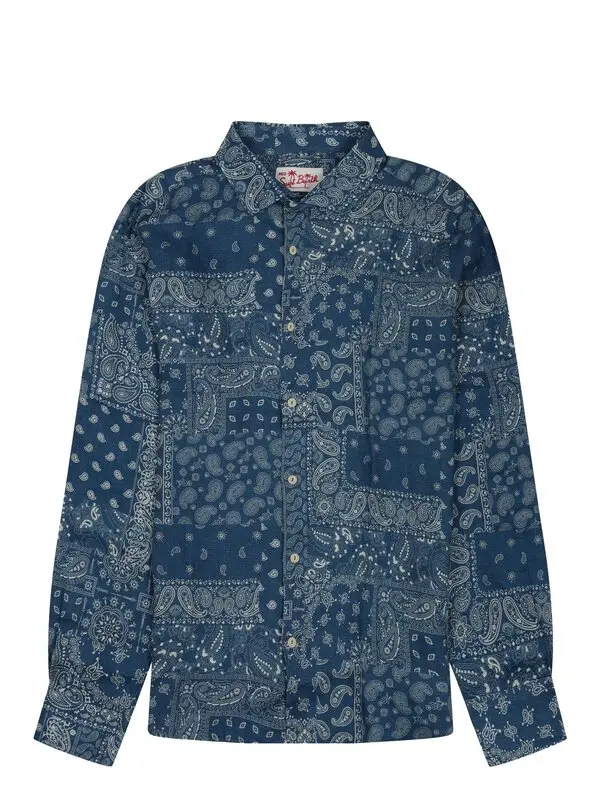 MC2 SAINT BARTH Shirt "pamplona - Blue