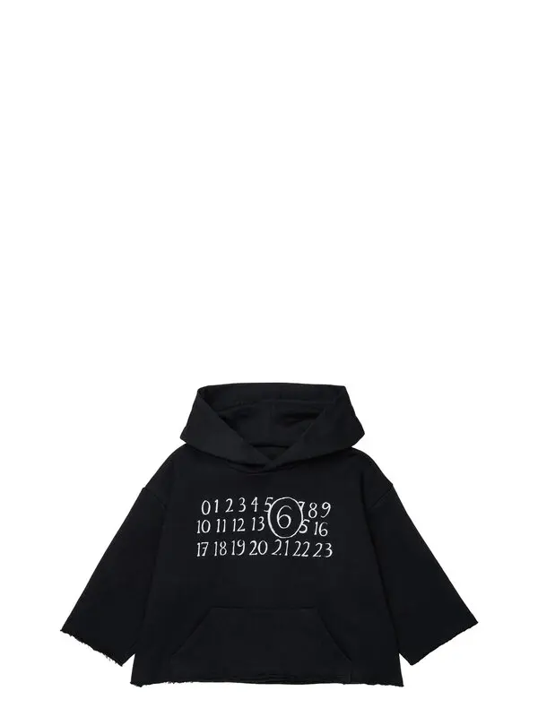 MAISON MARGIELA Logo Sweatshirt - Black
