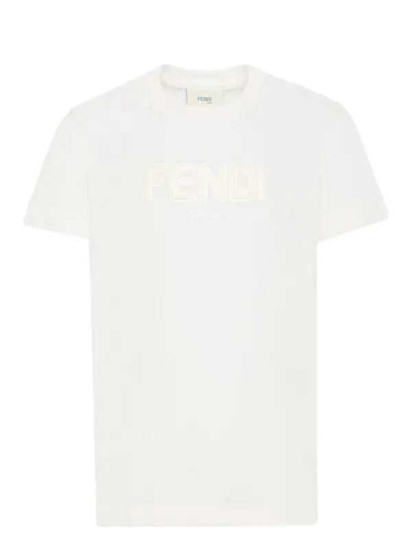 Fendi Logo T-shirt - White