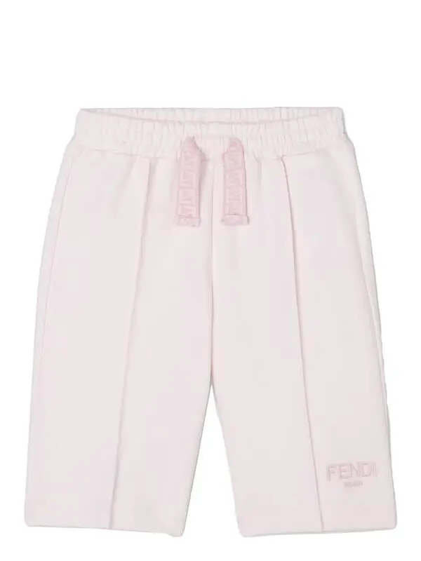 Fendi Short With Logo - Pink