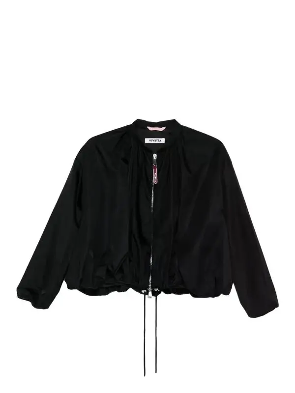 Vivetta Drawstring Zip Jacket - Black