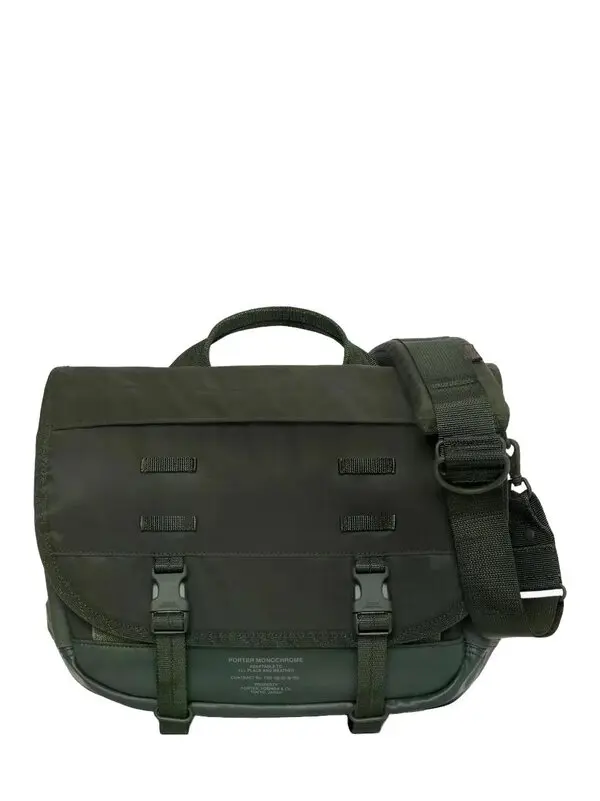 PORTER-YOSHIDA & CO Buckle Messenger Bag - Green