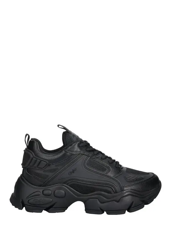 BUFFALO Chunky Panelled Sneakers - Black
