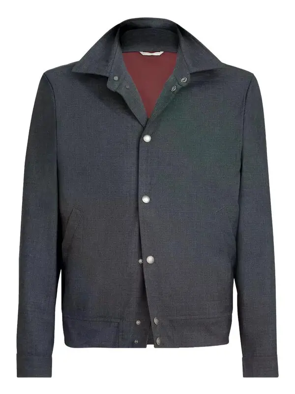 Brunello Cucinelli Wool Jacket - Grey
