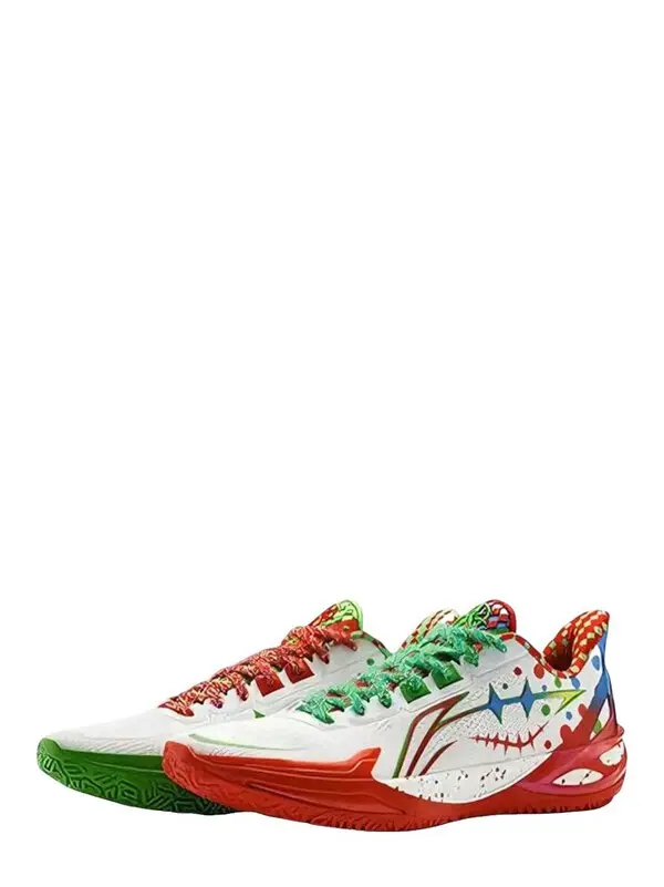 LI-NING Liren 6 V2 Mask Mismatch Sneakers - White/red/green