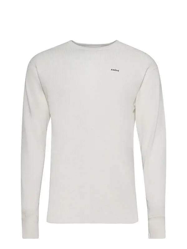 SAINT MXXXXXX Long Sleeve Thermal Top - White