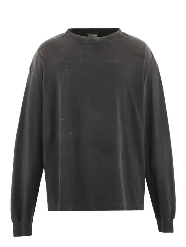 SAINT MXXXXXX X Long Sleeve Tee - Black