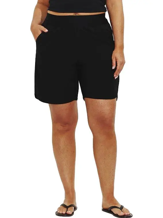 LANDS' END Upf 50 9" Board Shorts - Black