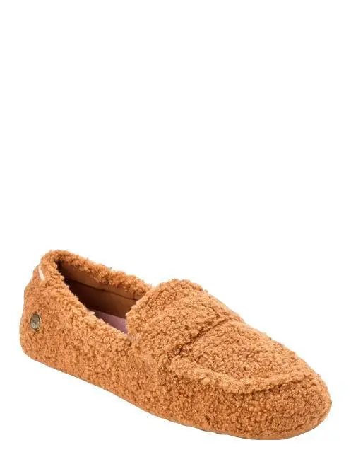 DEARFOAMS Hazel Teddy Loafer - Whiskey