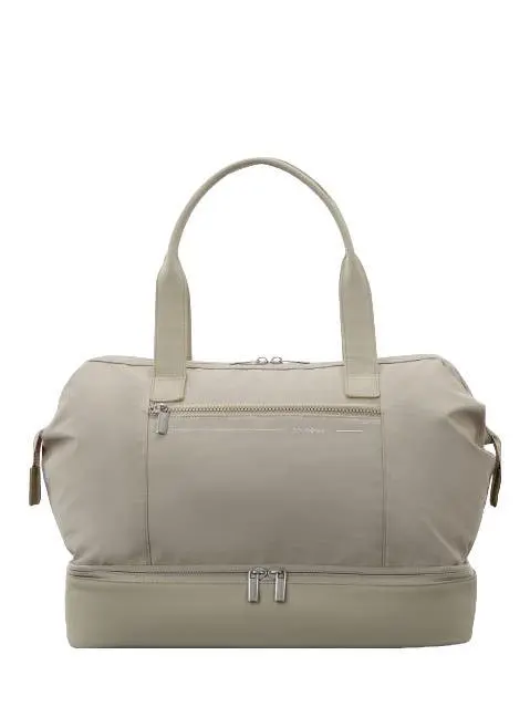 SAMSONITE Better Than Basics Drop Bottom Weekender Duffel Bag - Limestone Grey