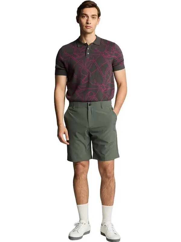 LYLE & SCOTT 5 Pocket Golf Shorts - Cactus Green