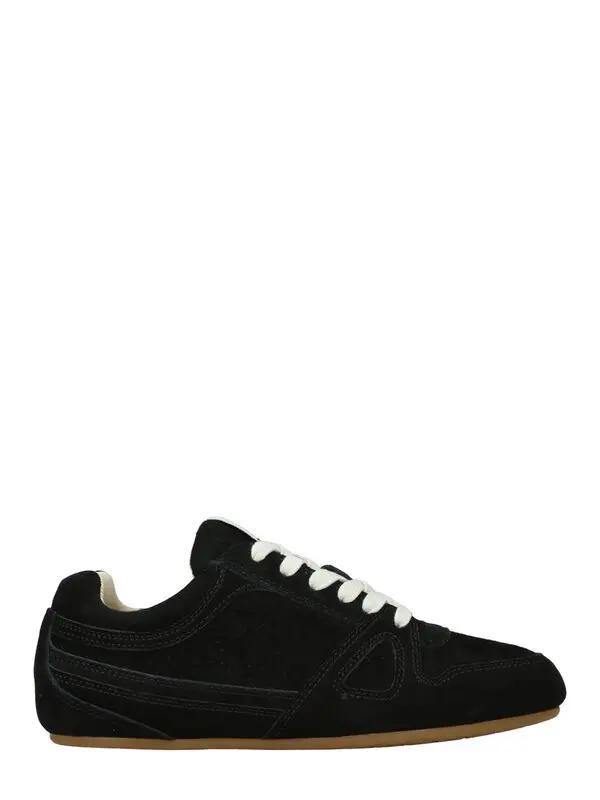 Isabel Marant Senny Low Suede Sneakers - Black