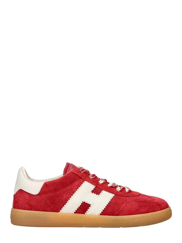 Hogan Cool Suede Sneakers - Red