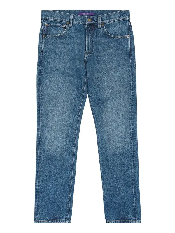 Ralph Lauren Purple Label Slim Fit Jeans - Blue