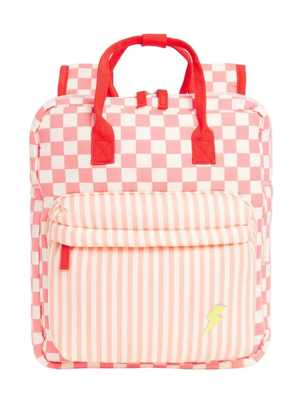 ROCKAHULA Cotton-blend Check Backpack - Pink
