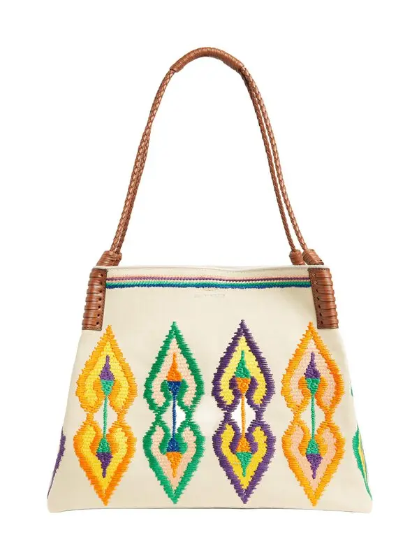 Etro Medium Libra Shoulder Bag - Ivory