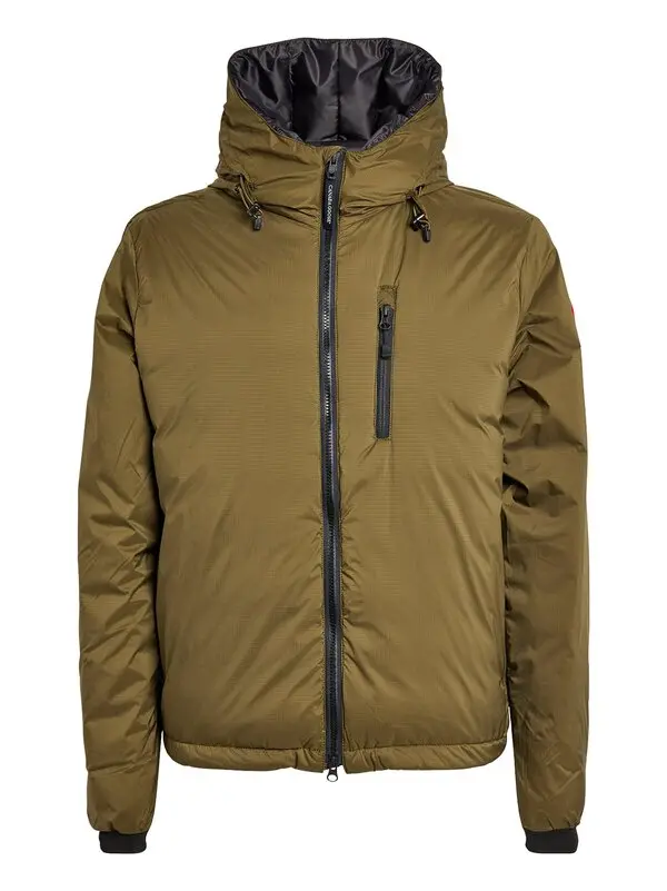 Canada Goose Hooded Lodge Coat - Green