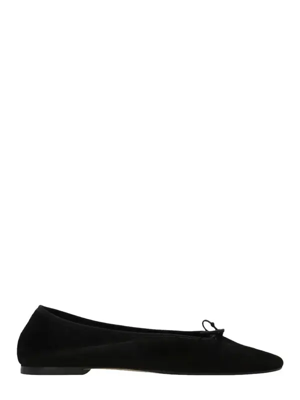 AeydĒ Bow-detail Ballet Flats - Black