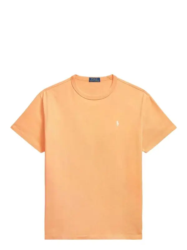 Polo Ralph Lauren Embroidered-pony T-shirt - Orange