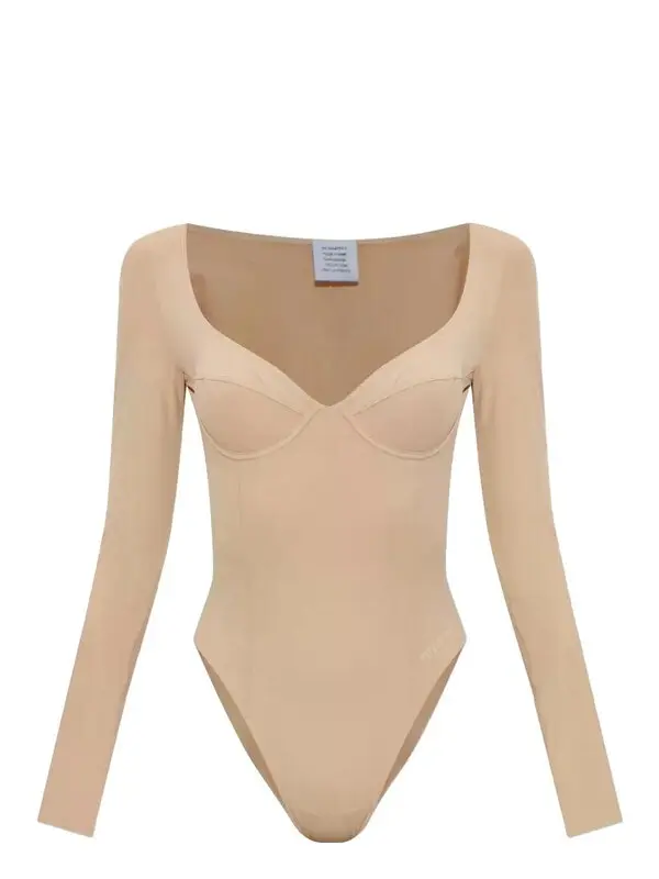 Vetements Long-sleeve Bodice Body - Neutrals