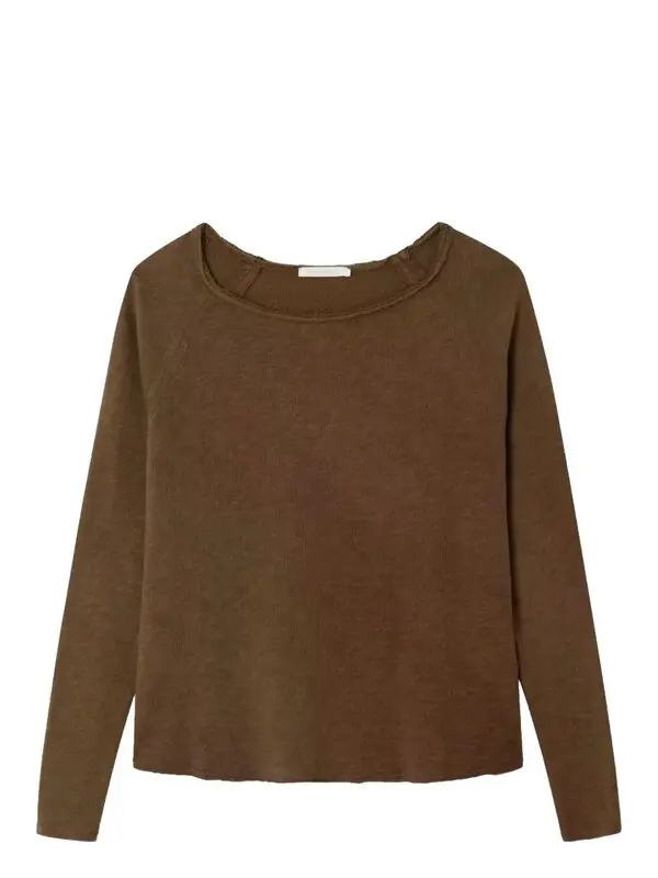 American Vintage Long-sleeve T-shirt - Brown
