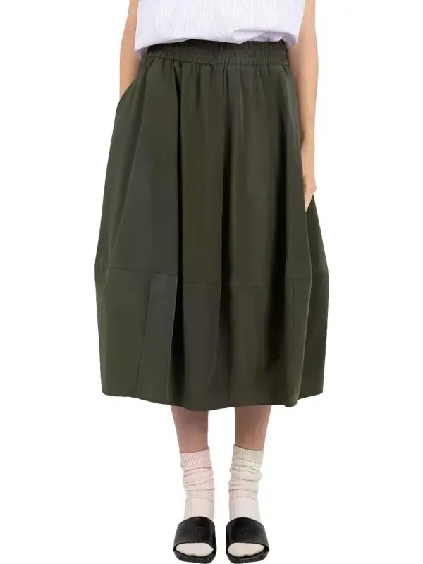 SOCIETE ANONYME Susy Elasticated Midi Skirt - Green