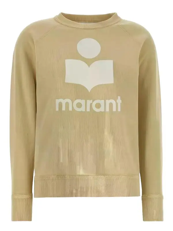 Isabel Marant Logo-print Sweater - Neutrals