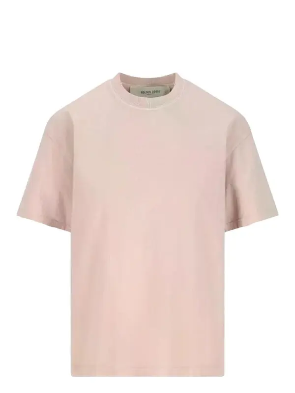 GOLDEN GOOSE Appliqué T-shirt - Pink