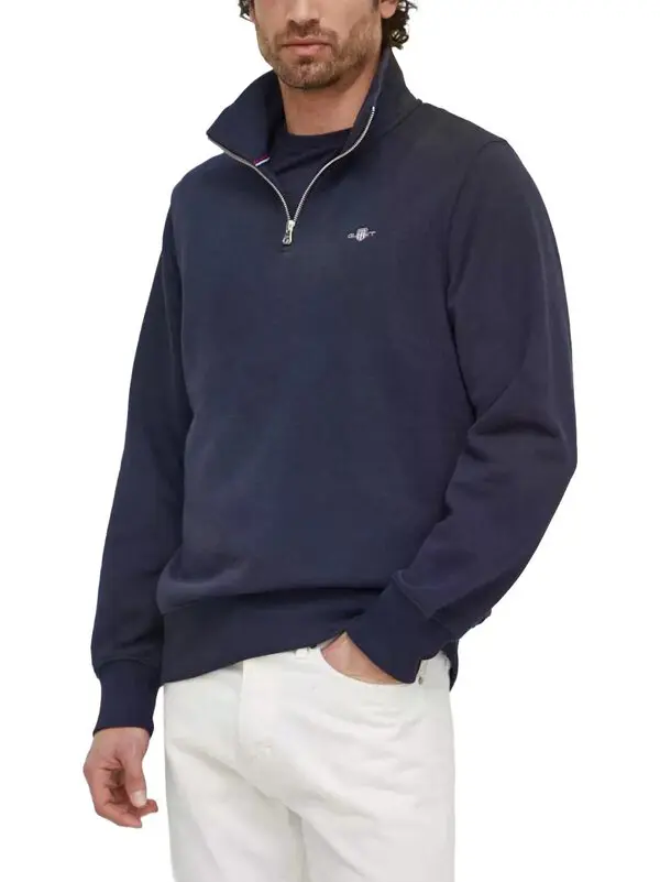 Gant Half-zip Pullover - Blue