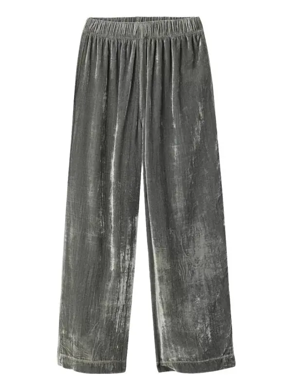 American Vintage Elasticated-waist Track Pants - Grey