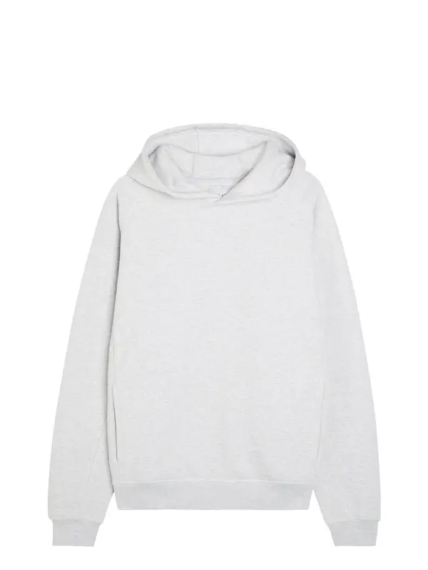 RAITH Axel Hooded Cotton-blend Sweatshirt - Grey
