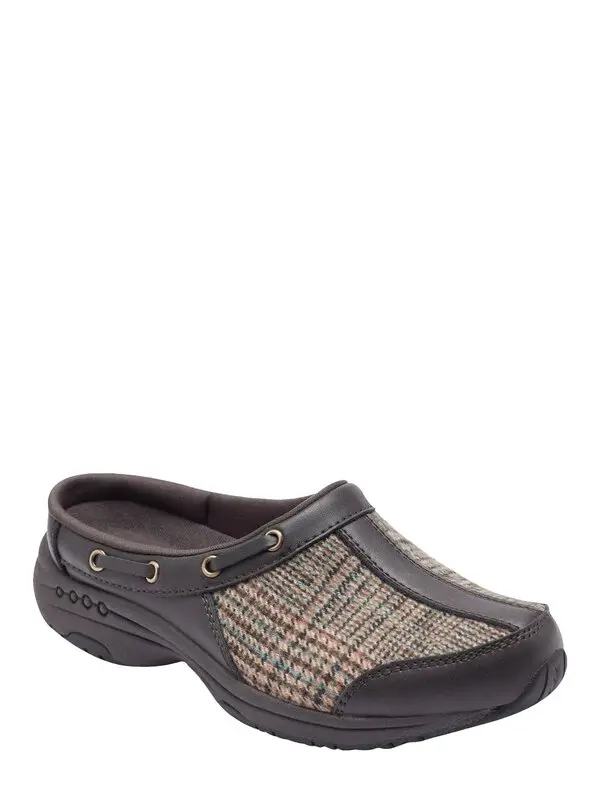 Easy Spirit Travelport Clog - Dark Brown