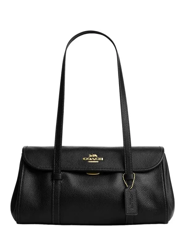 COACH OUTLET Coach® Bridget Flap Shoulder Bag - Gold/black