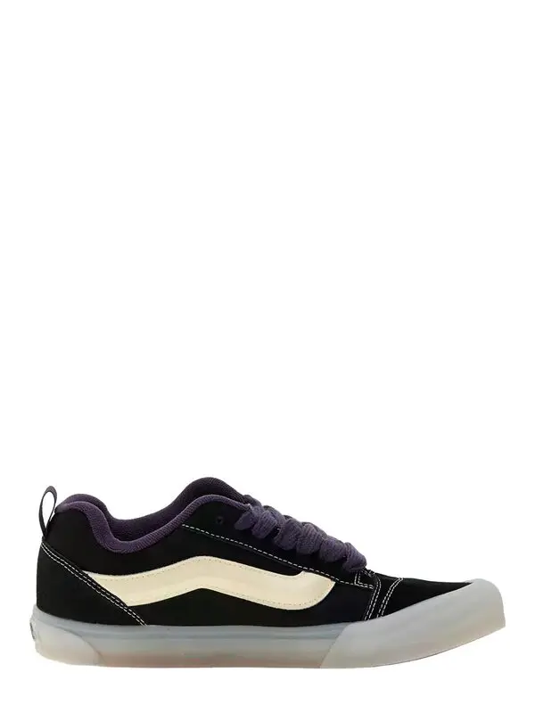 VANS Knu Skool Suede-panel Sneakers - Black