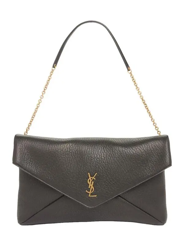Saint Laurent Cassandre Chain Pouch - Noir