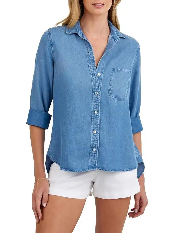 Bella Dahl Button-up Shirt - Indigo Harbor Wash