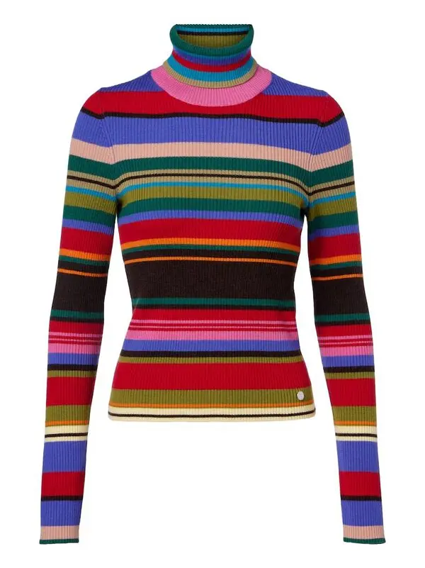 Acne Studios Wool Turtleneck Sweater - Multicoloured