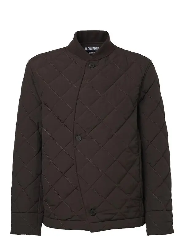 Jacquemus Bastide Quilted Jacket - Brown