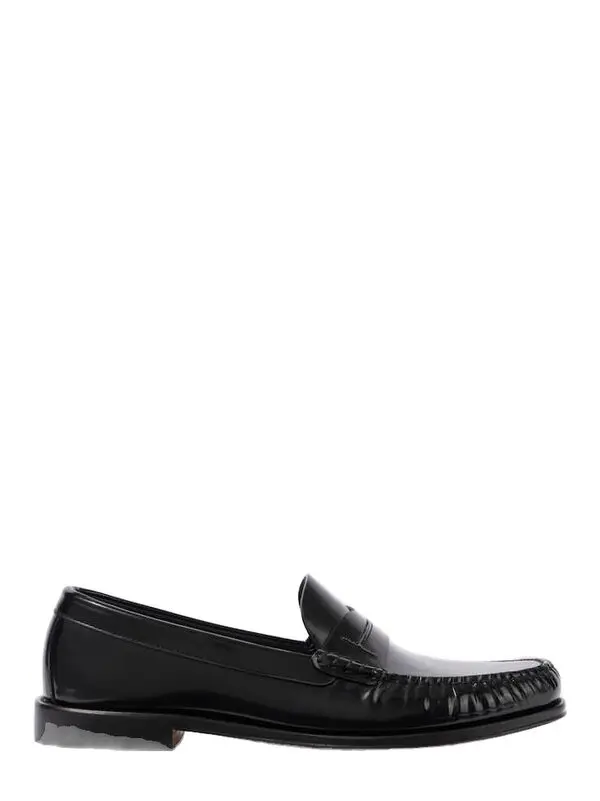 TOM FORD Patent Leather Penny Loafers - Black