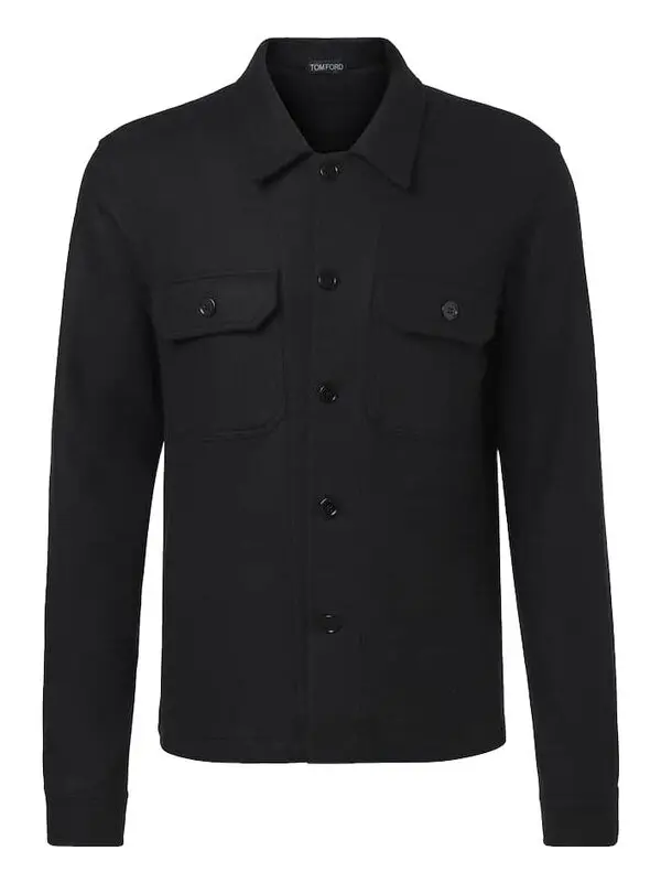 TOM FORD Cashmere Overshirt - Black