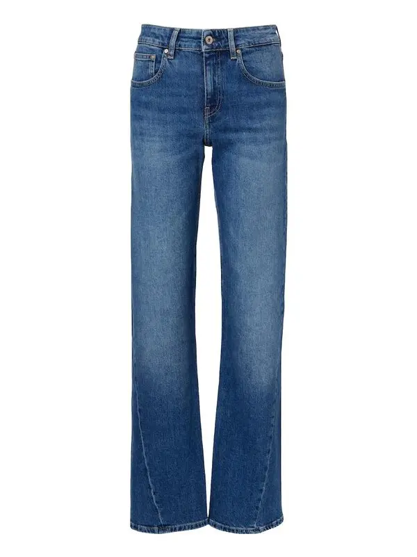 Ag Siena Straight Leg Jeans - Blue